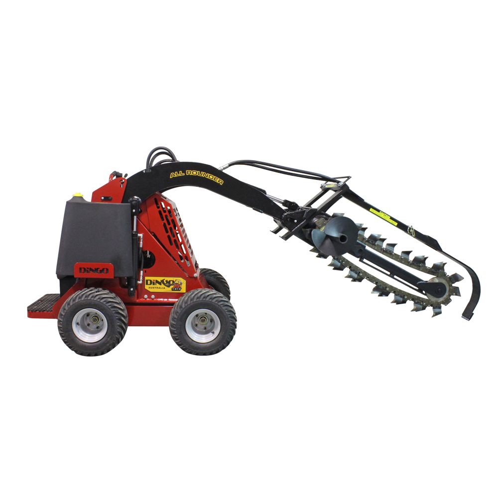 Hire Dingo mini-loader package with attachments | Mega Hire